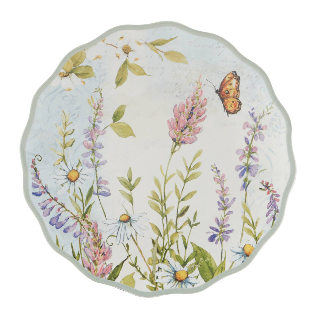 Easter Meadow Canape Plate Round 6in asst. – Cozy Cottage