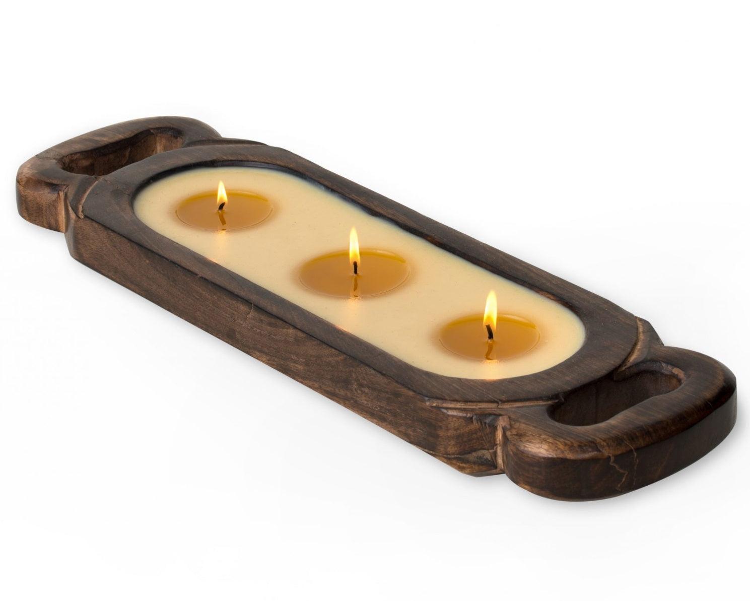 Himalayan Trading Post Candle Tray | Small – Cozy Cottage