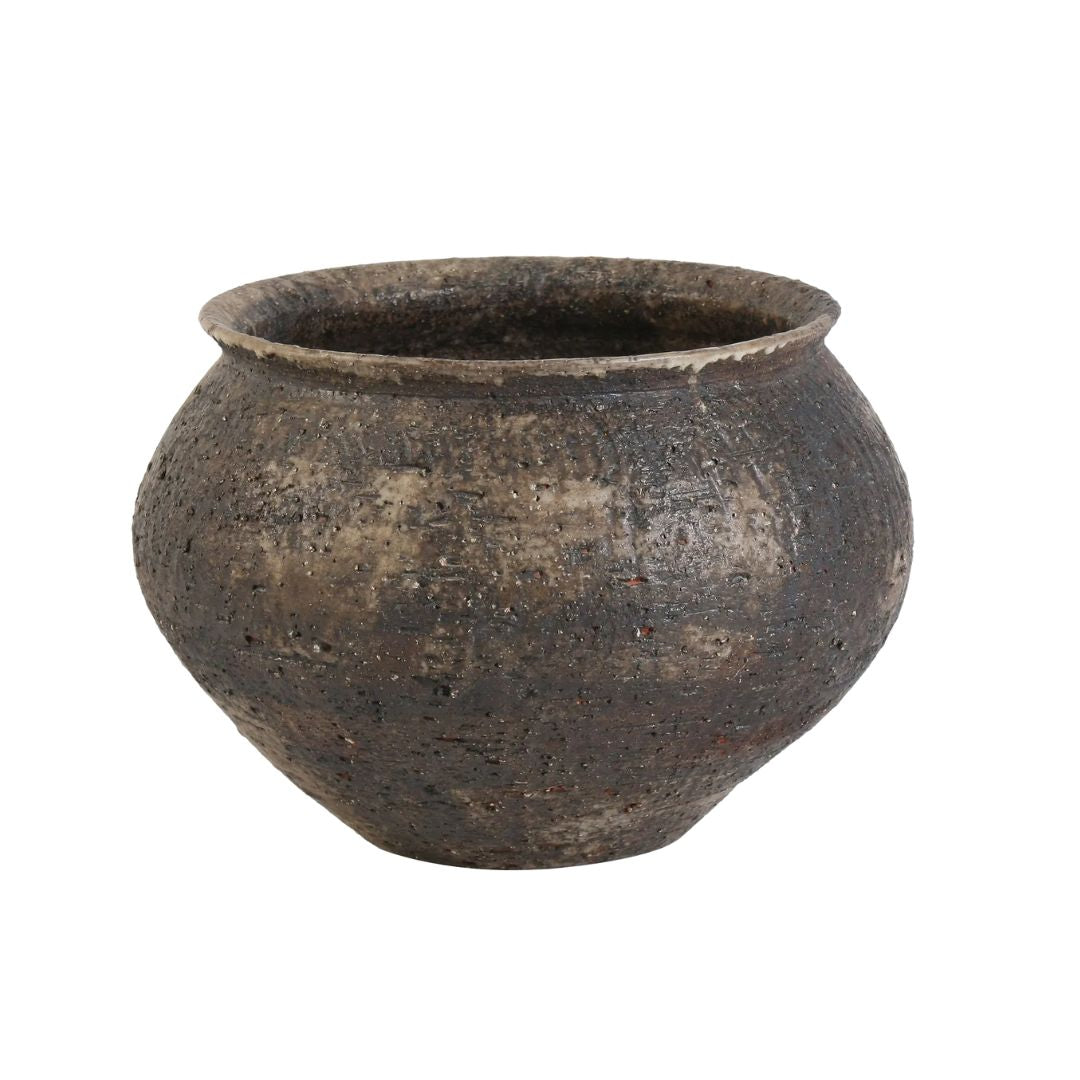 Muddy Watters Terra Cotta Pot – Rustic Clay Planter – Cozy Cottage